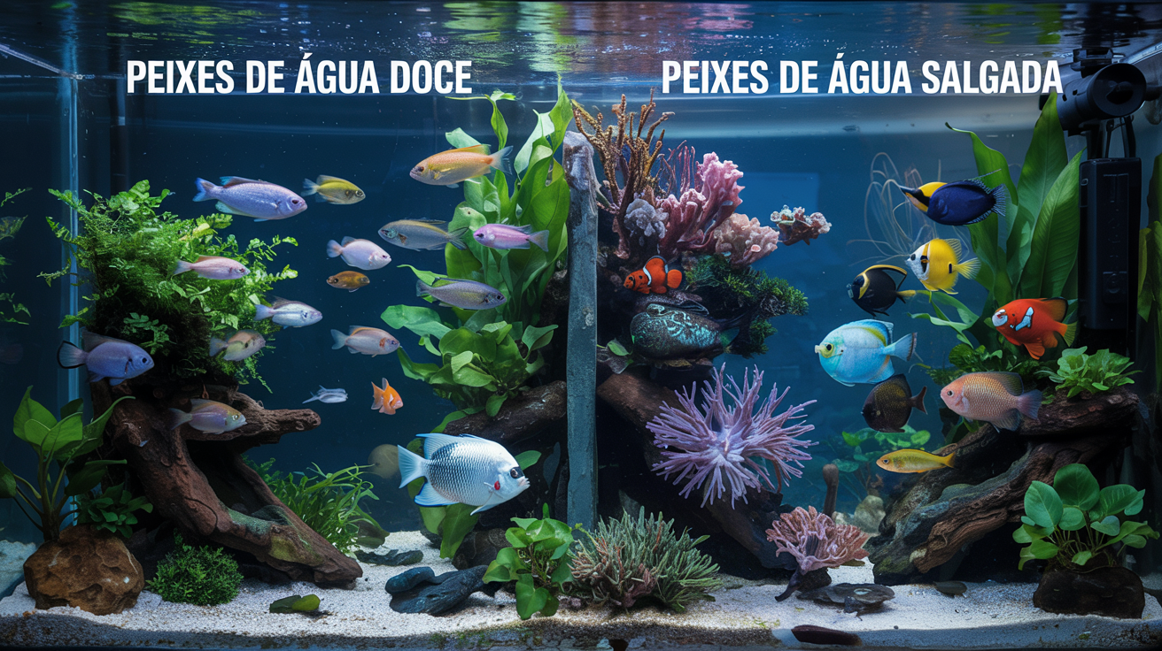 Peixes de Água Doce vs. Peixes de Água Salgada: Entenda as Diferenças ...